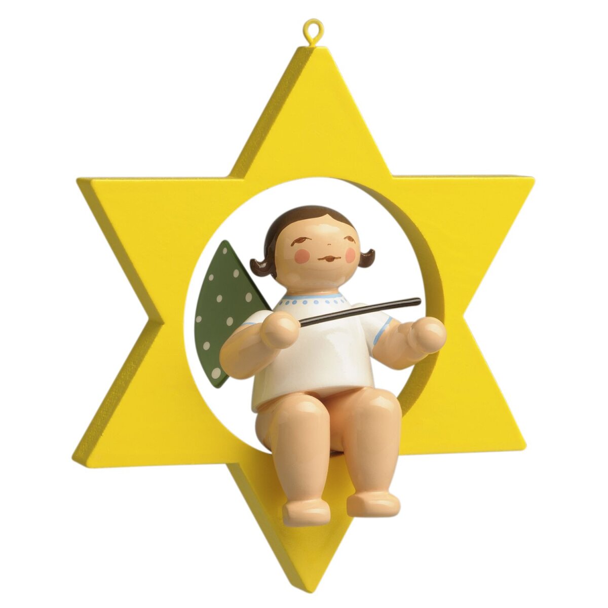 Wendt & Kühn Engel mit Taktstock im Stern 650/80/13, 40,50